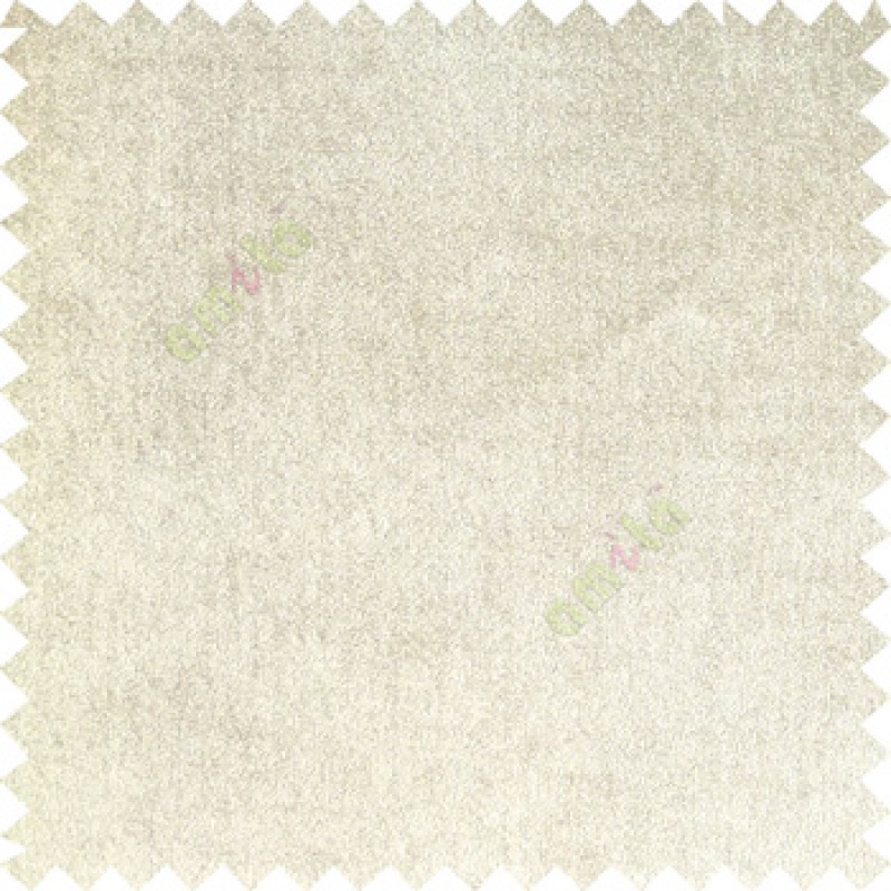 Grey cream color complete plain designless velvet finished chenille ...