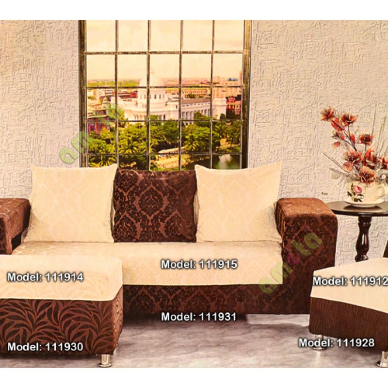 Copper brown color Floral leaf pattern velvet finished vertical crushed ...