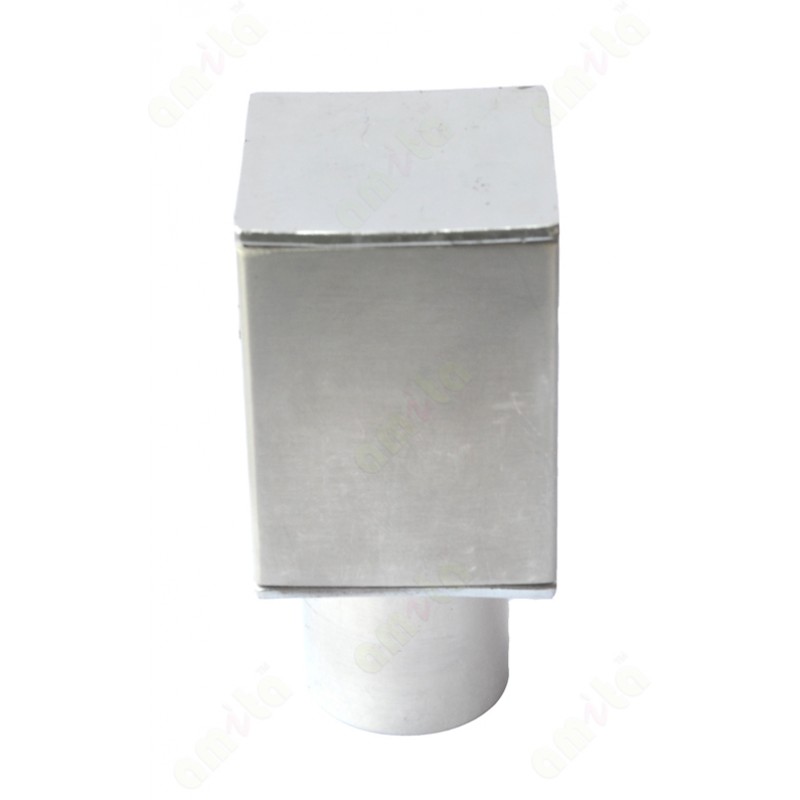 Rectangular finial flat design ss finial